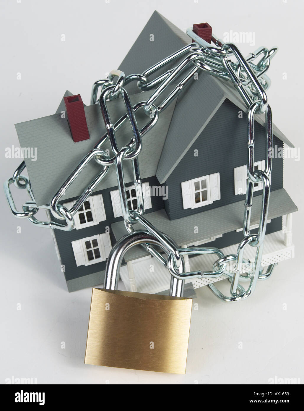 Plastic Model House BE Stock Photo - Alamy