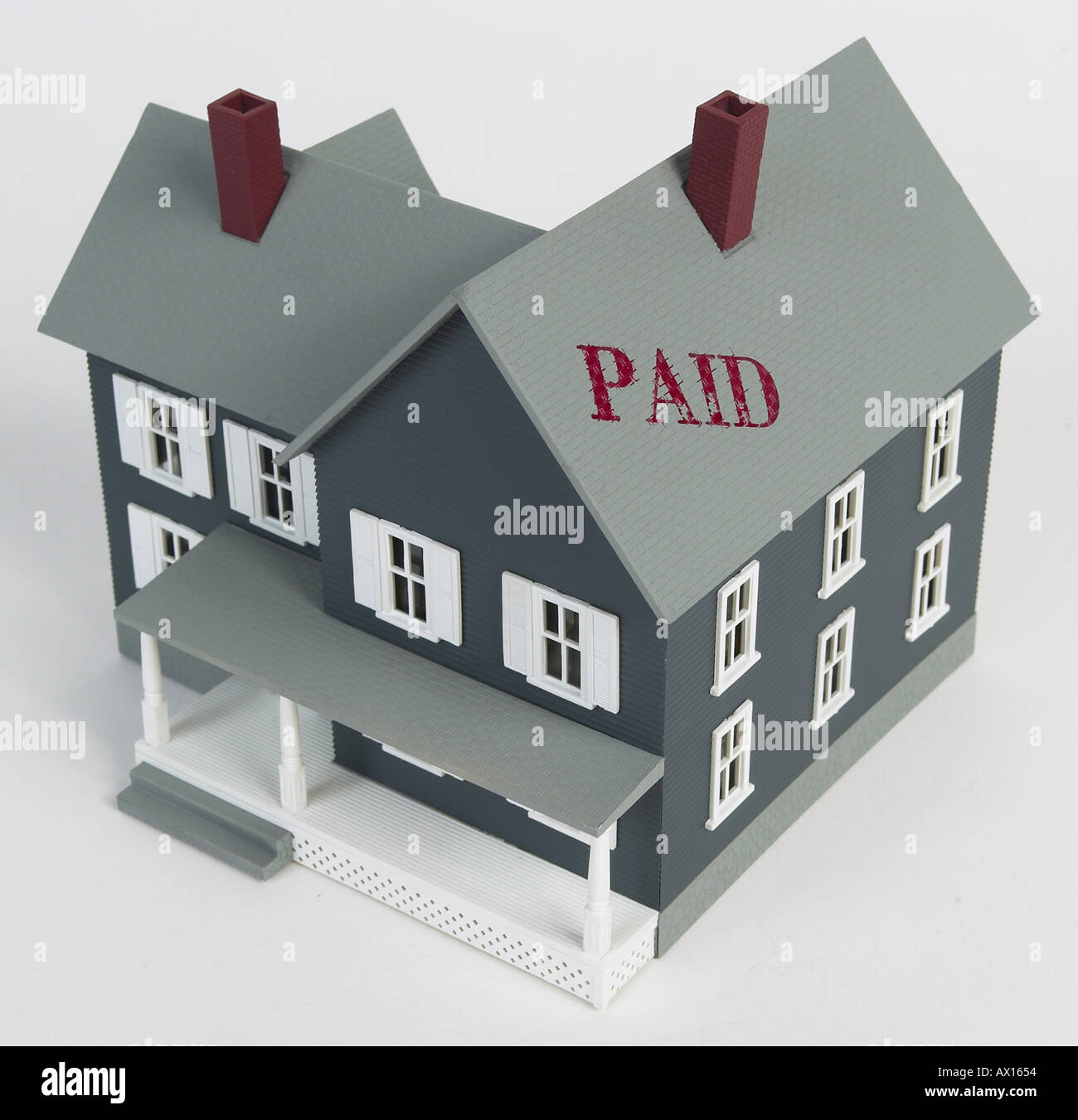 Plastic Model House BE 1 Stock Photo - Alamy
