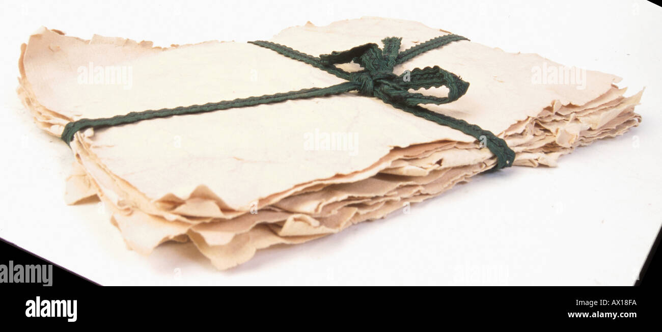 Parchment papers hi-res stock photography and images - Alamy