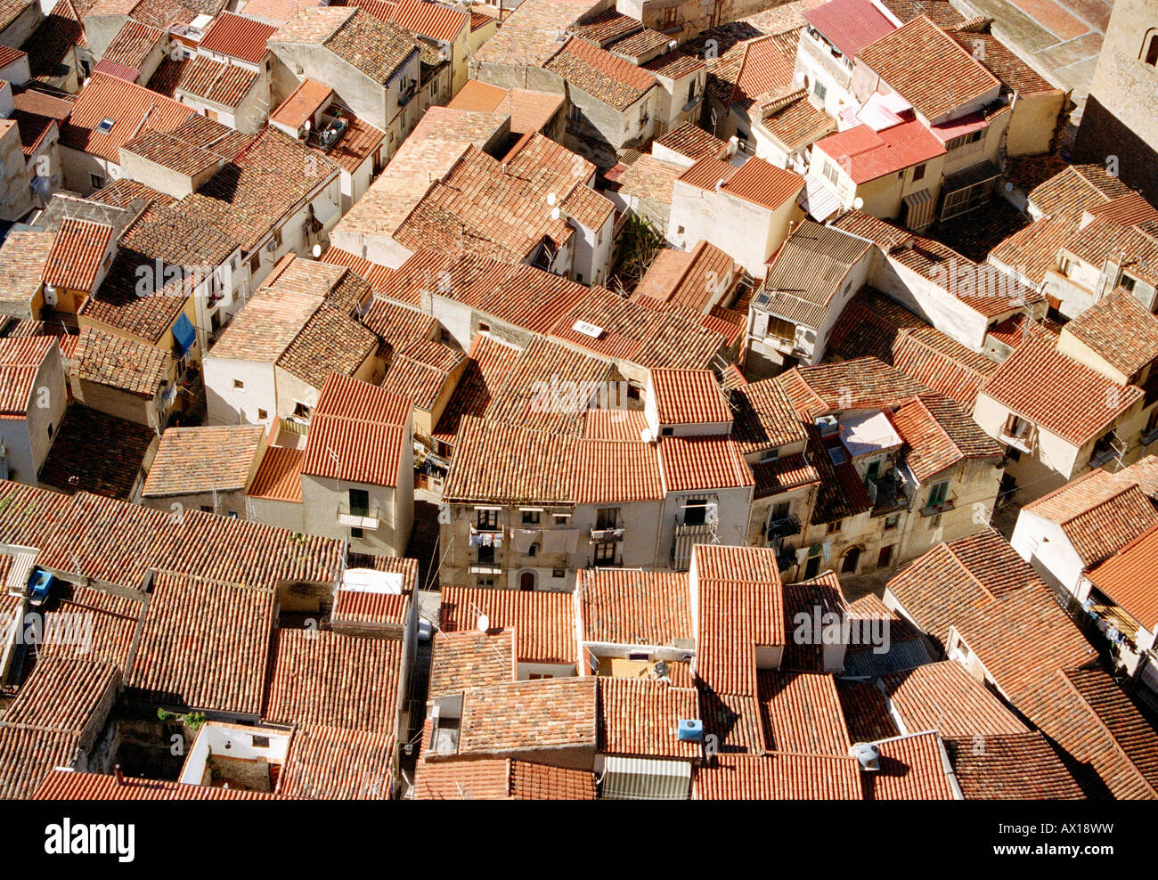 View over rooftops Stock Photo - Alamy