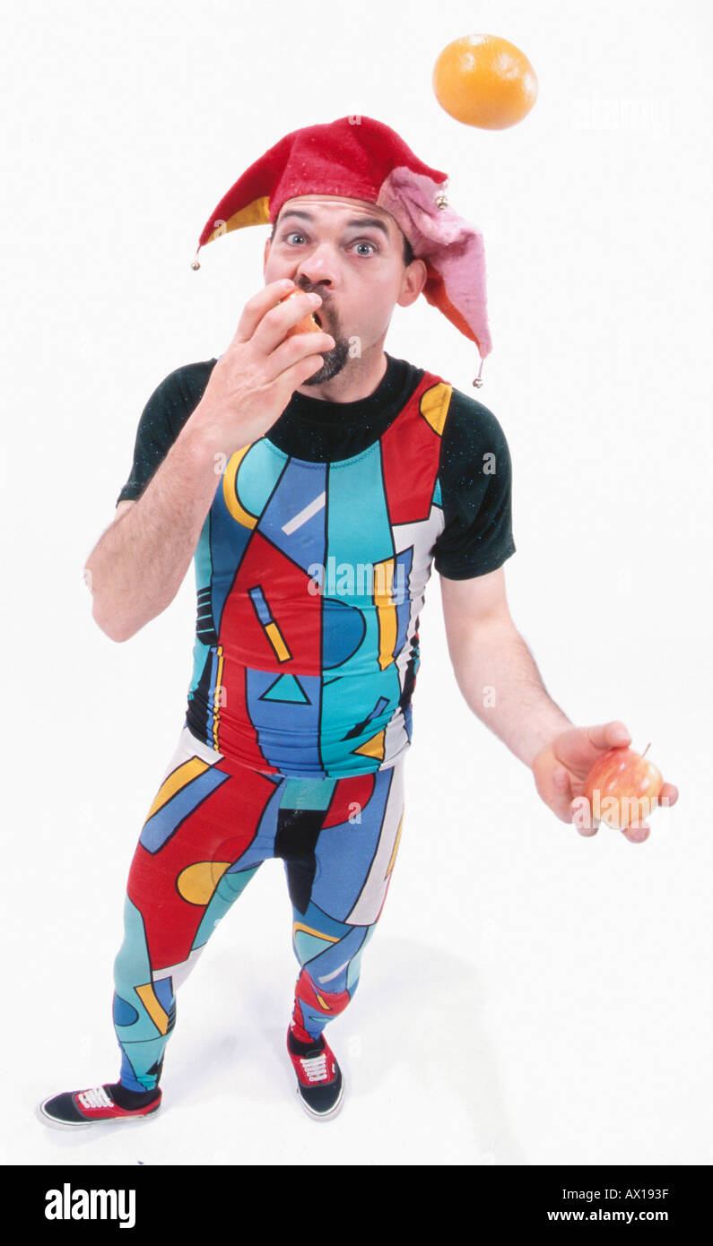 Juggler man food hi-res stock photography and images - Alamy