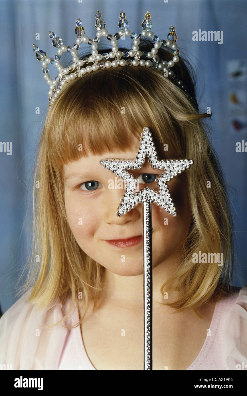 portrait off a little princess Stock Photo - Alamy