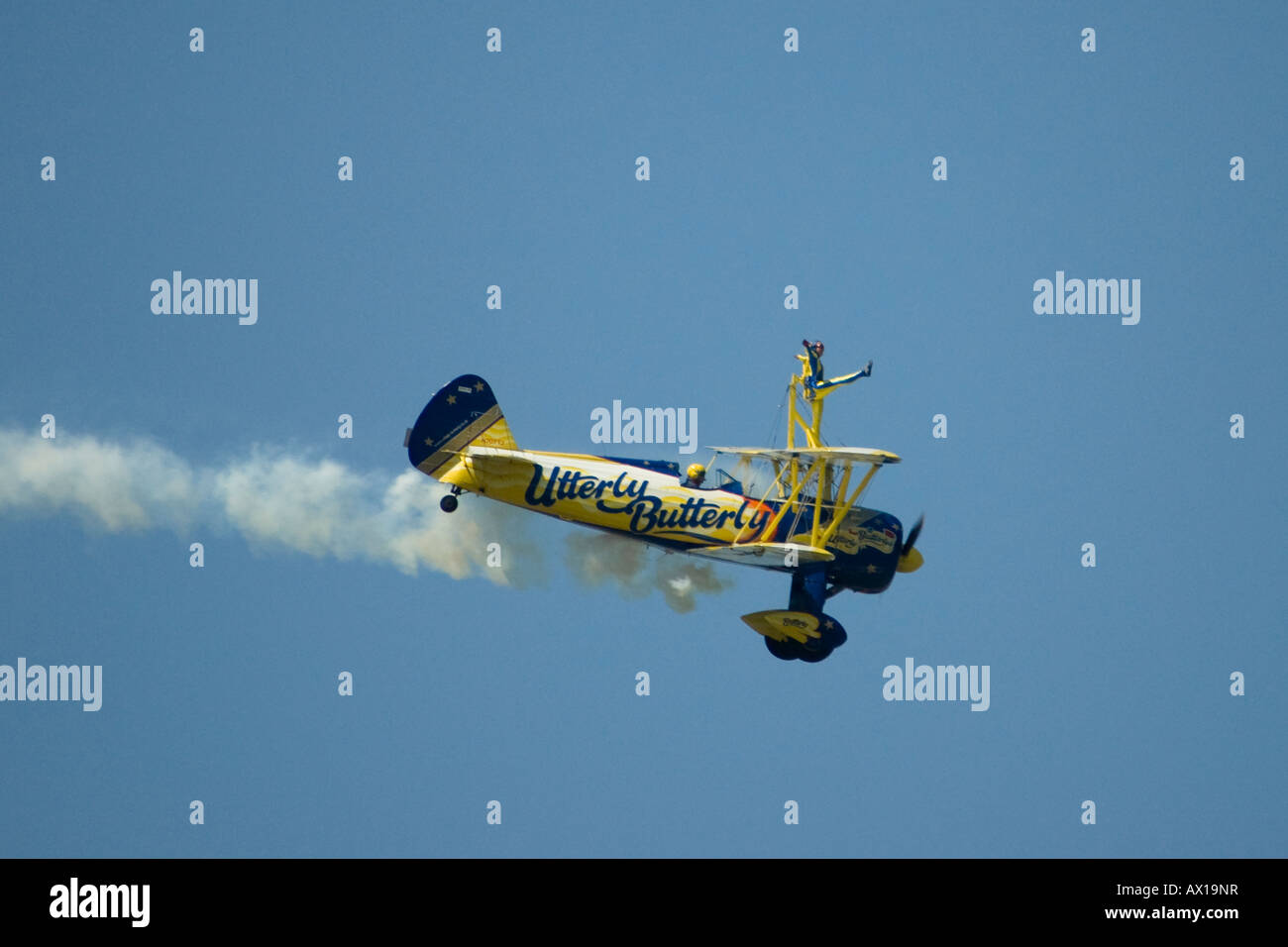 Airshow Utterly Butterly Stock Photo - Alamy