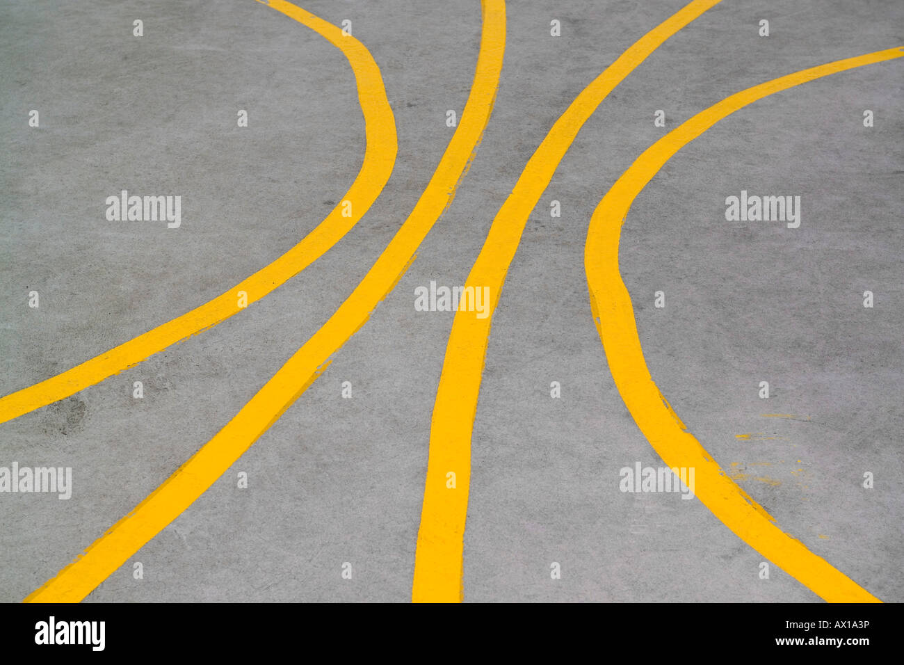 Lines on a basketball court Stock Photo - Alamy