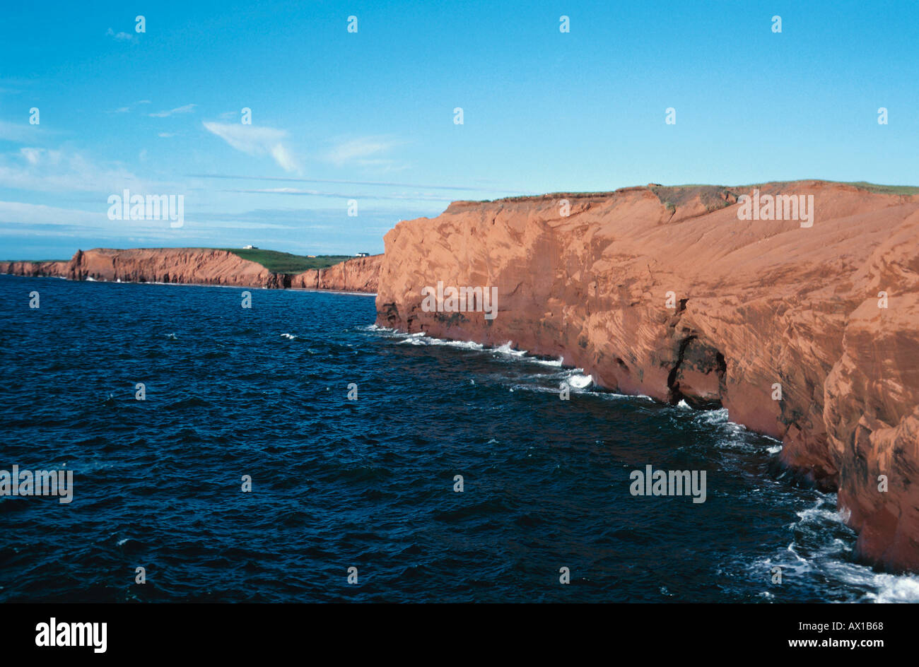 Magdalen islands cliff hi-res stock photography and images - Alamy