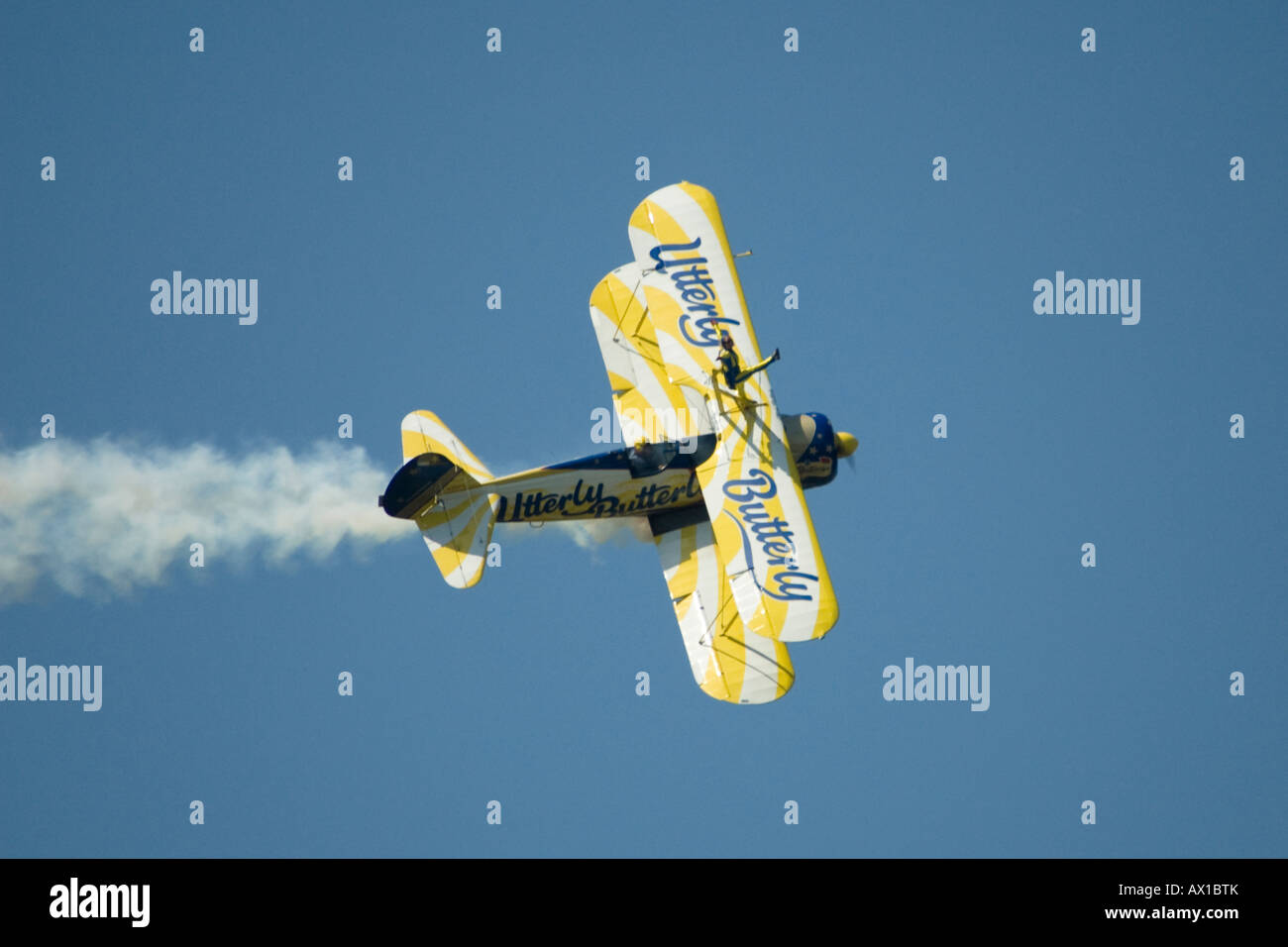 Airshow Utterly Butterly Stock Photo - Alamy