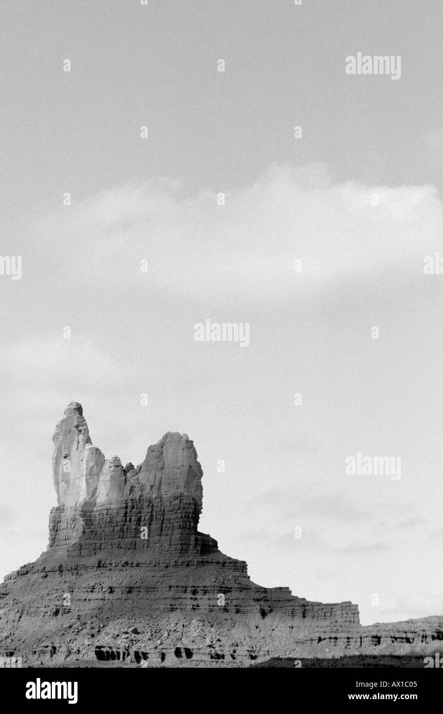 Butte formation Black and White Stock Photos & Images - Alamy
