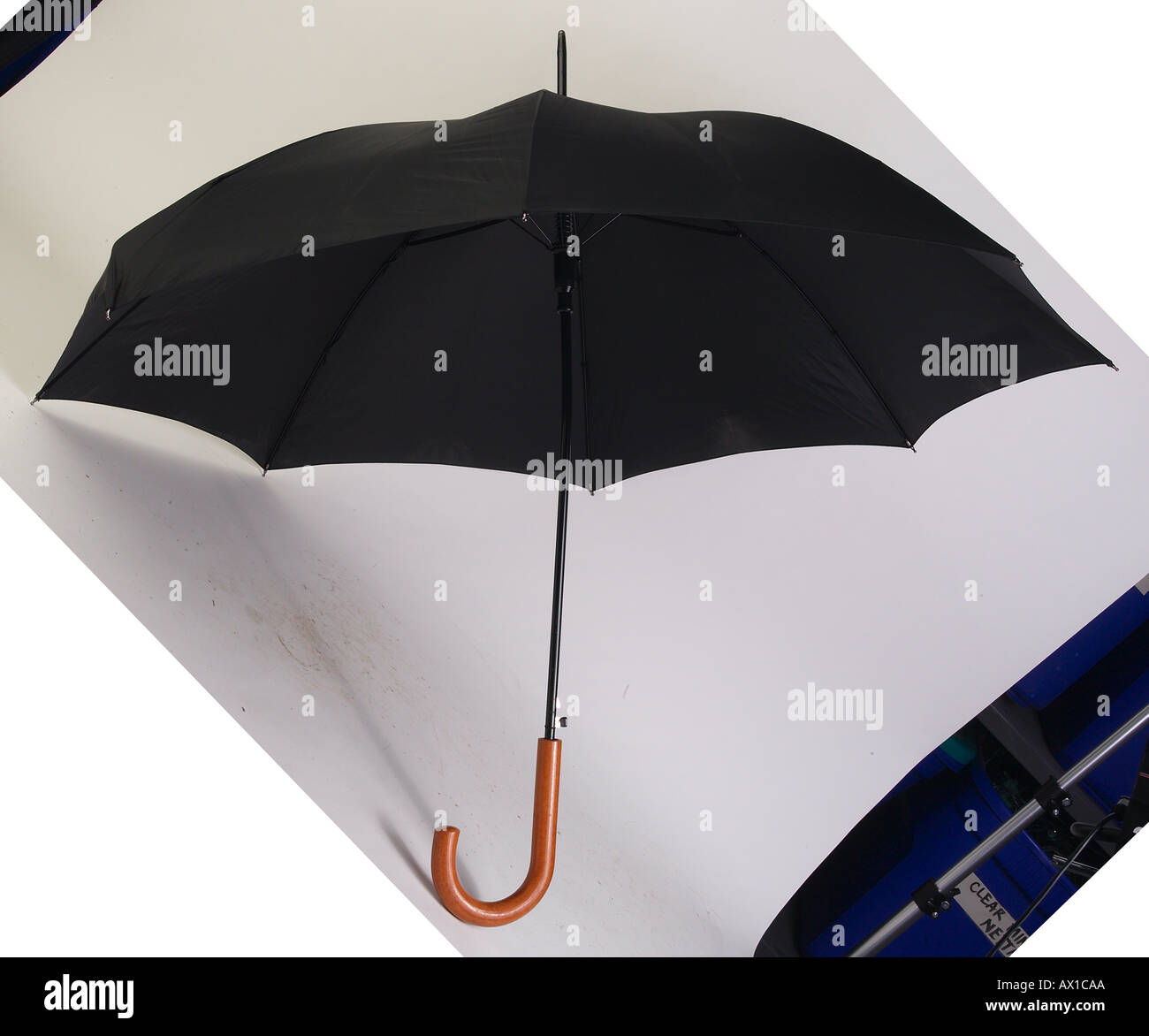 Umbrella wood handle hi-res stock photography and images - Alamy