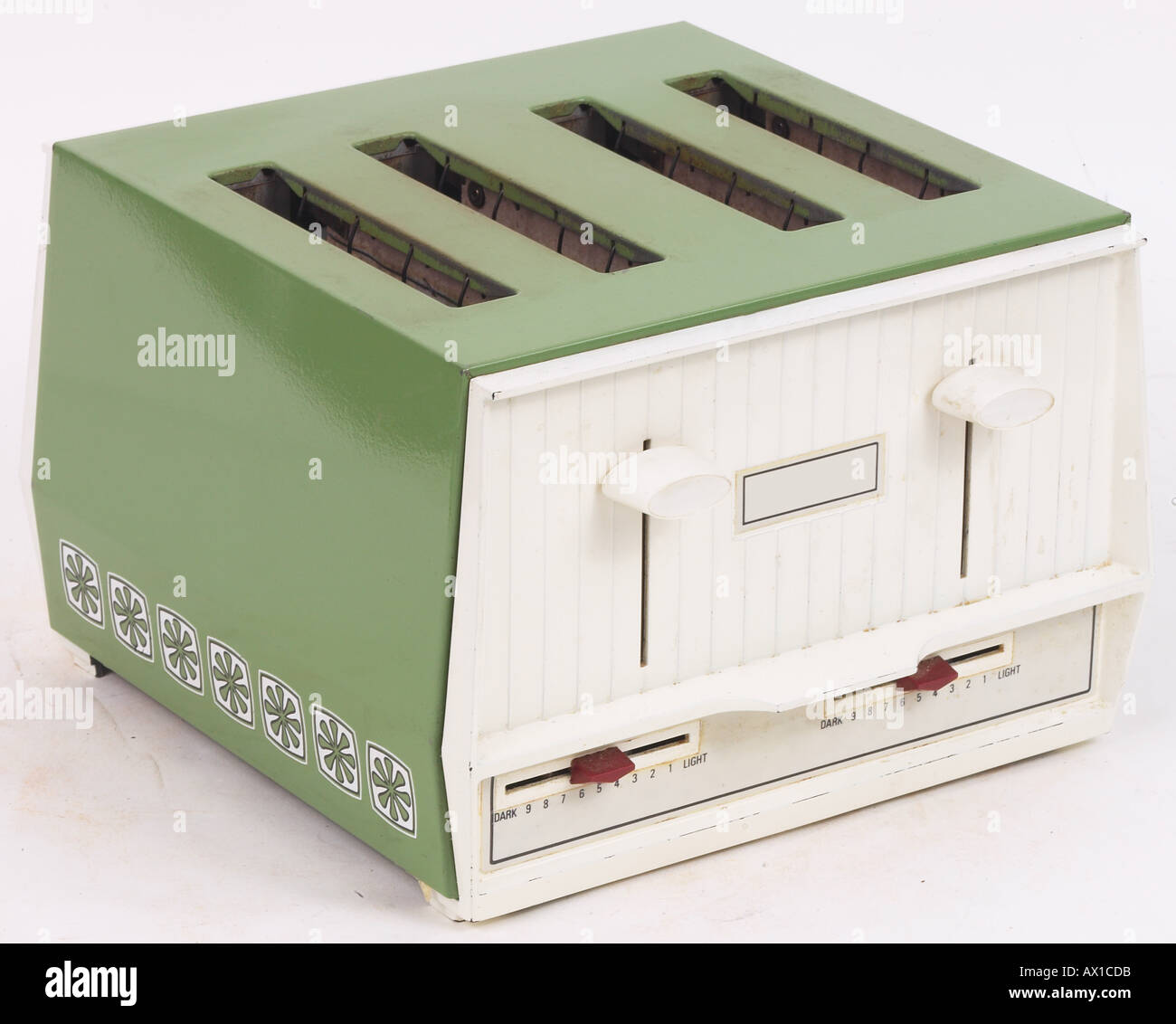 Green toaster L3 Stock Photo - Alamy