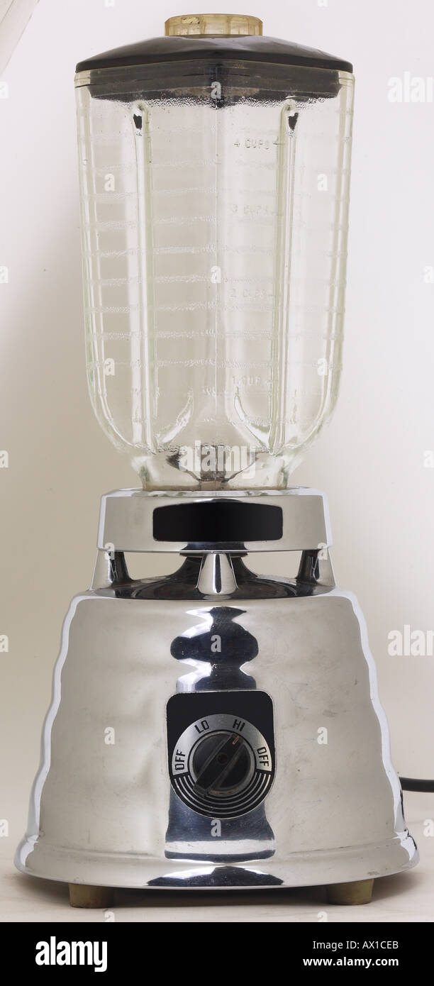 Stainless steel blender L4 Stock Photo - Alamy