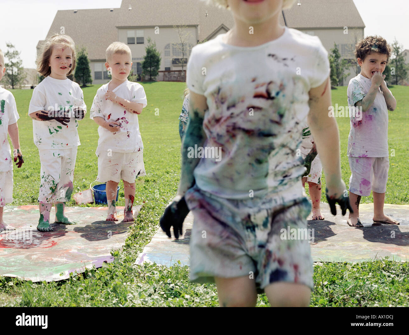 Paint splattered clothing hi-res stock photography and images - Alamy