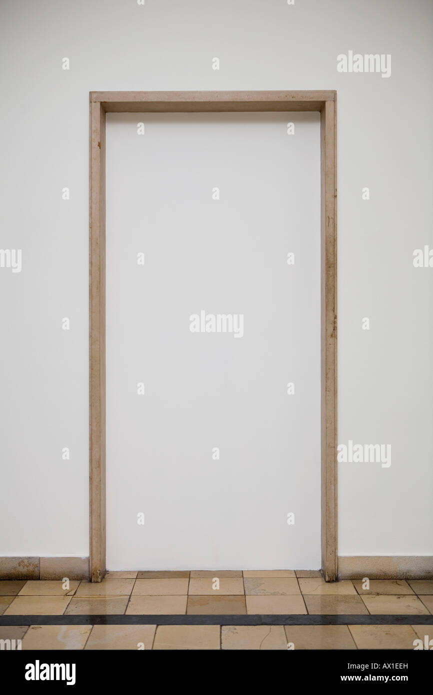 A blocked doorway Stock Photo - Alamy