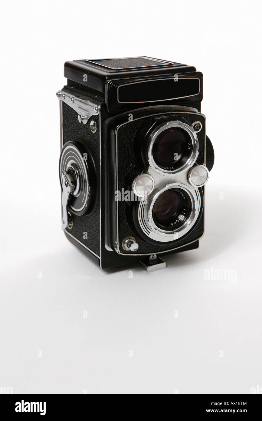 An old fashioned camera Stock Photo - Alamy