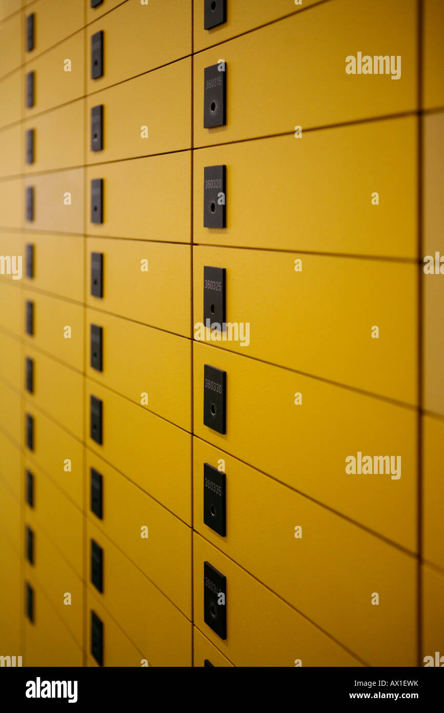 Safety deposit boxes Stock Photo - Alamy