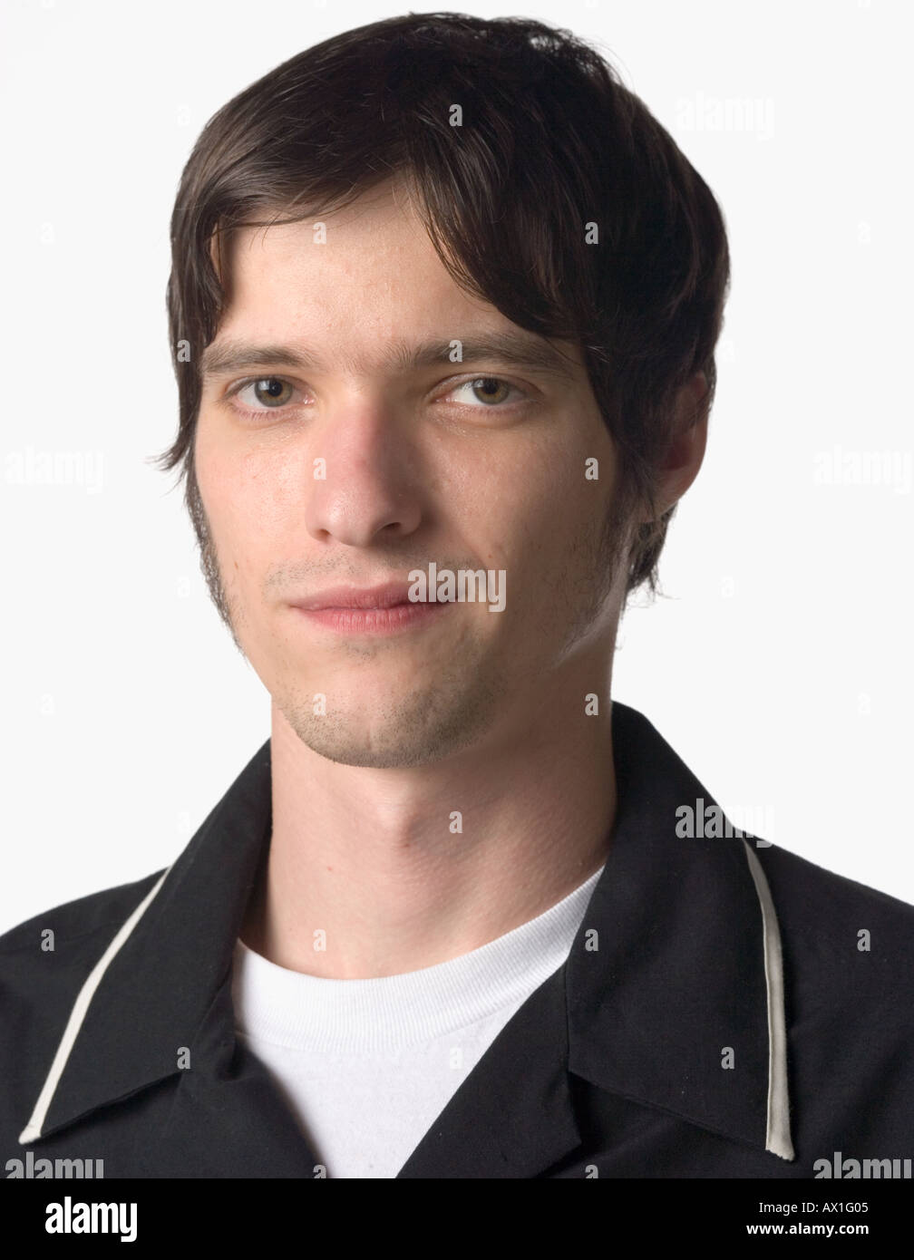 Portrait Caucasian man Stock Photo - Alamy