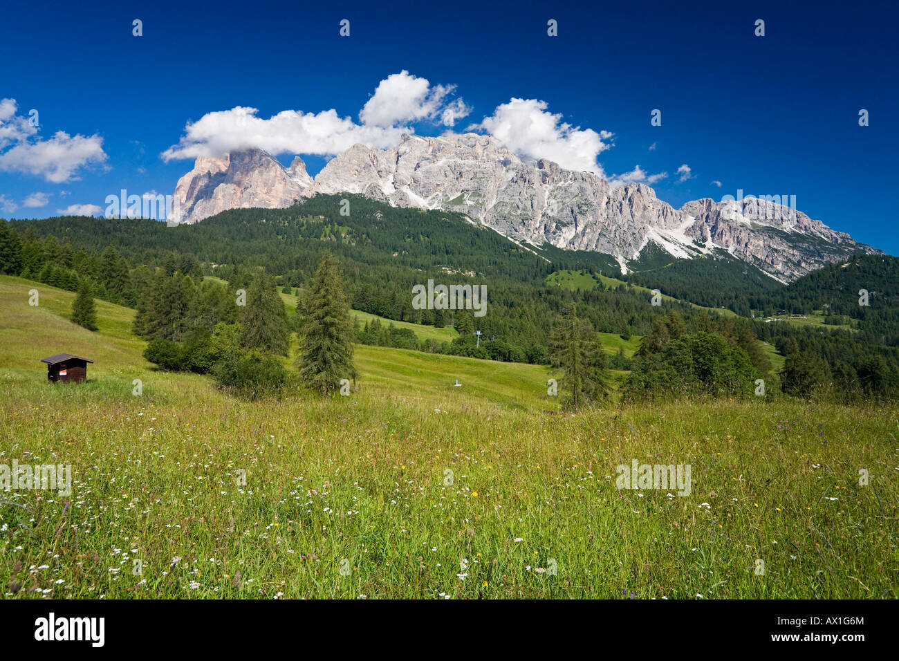 Tofane mountain range, (Tofana di Rozes, Tofana di Dentro, Tofana di ...