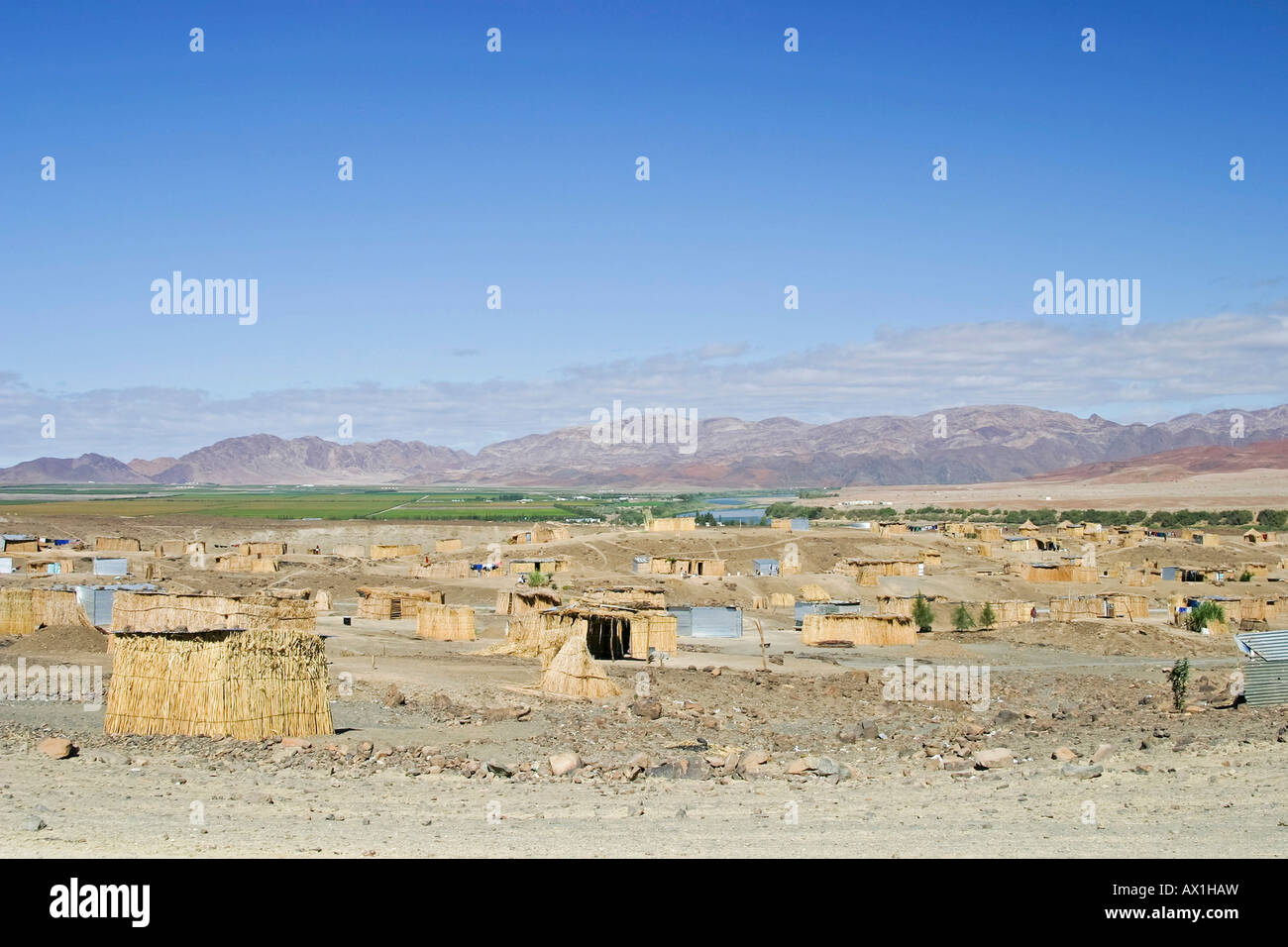 Ovambo huts hi-res stock photography and images - Alamy