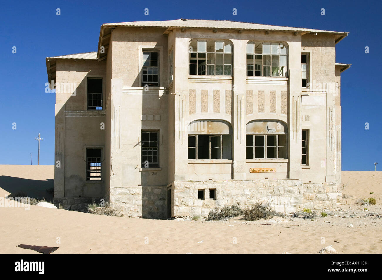 House of the quartermaster in the former diamondtown (ghosttown ...