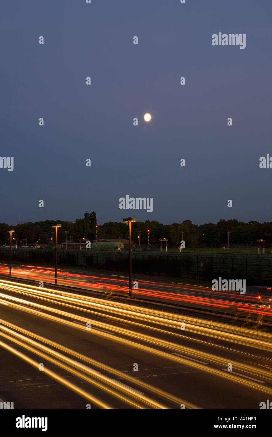 Motorway night driving hi-res stock photography and images - Alamy