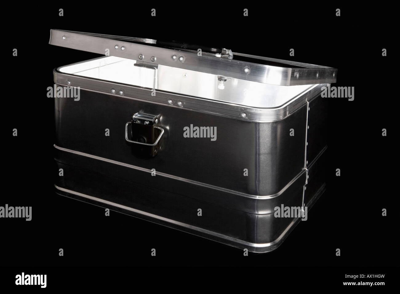 A metal box Stock Photo - Alamy