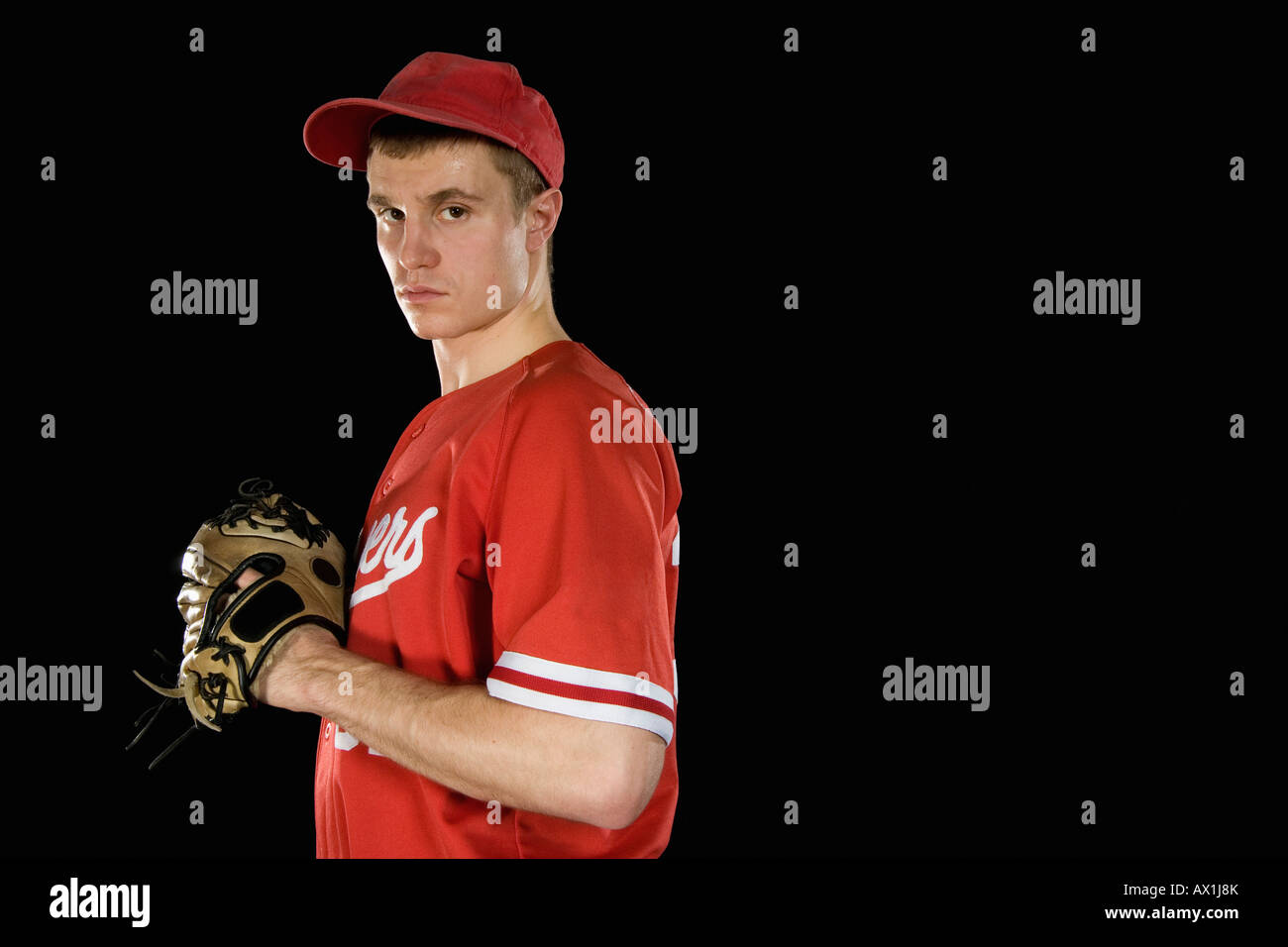 A baseball pitcher Stock Photo - Alamy