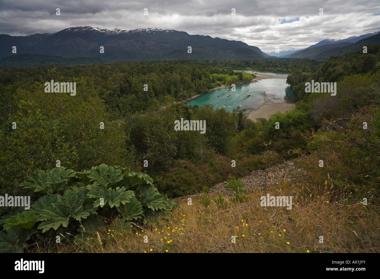 Landscape along the Carretera Austral, Patagonia, Chile, South America ...