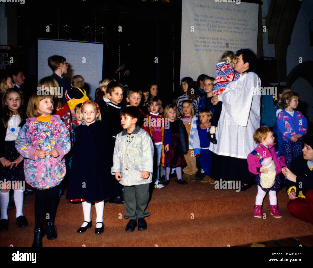 Christchurch epsom crib service christmas hi-res stock photography and ...