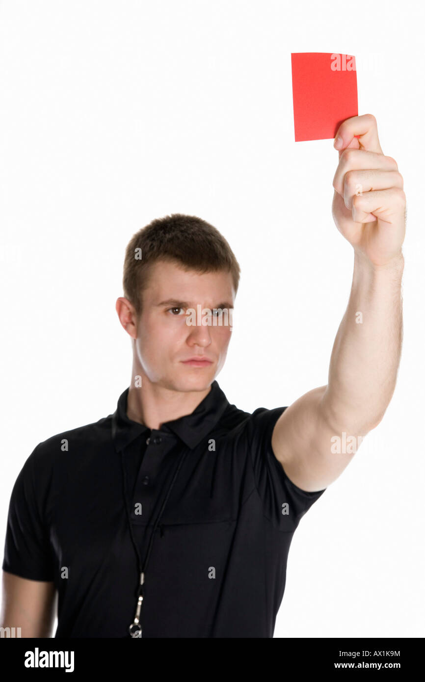 Referee confrontation hi-res stock photography and images - Alamy