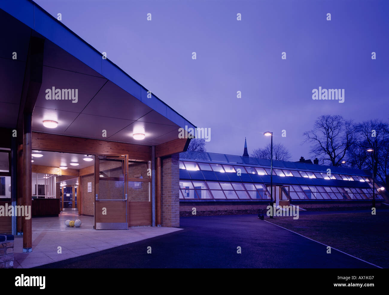 BURGESS PARK FOOTBALL PAVILION, LONDON, UK Stock Photo - Alamy