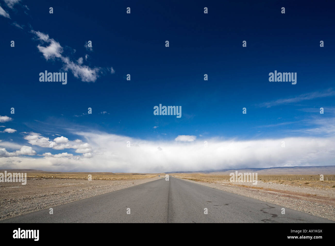 Street Ruta 40, Patagonia, Argentinia, South America Stock Photo - Alamy