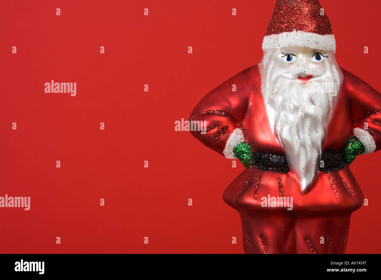 Santa Claus figurine Stock Photo - Alamy