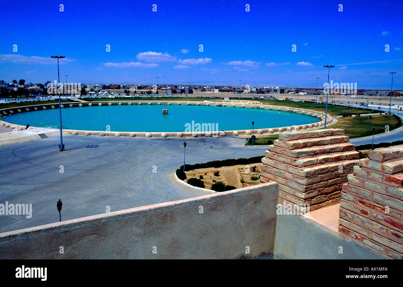 Kairouan Tunisia Aghlabid Basins One of the two remaining pools of a ...