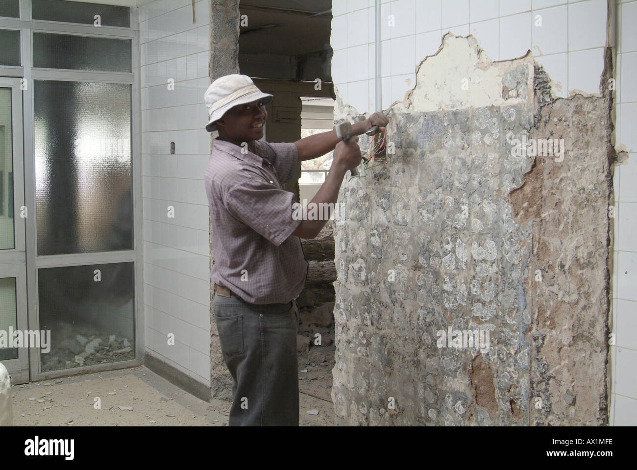 Hospital building works Stock Photo - Alamy