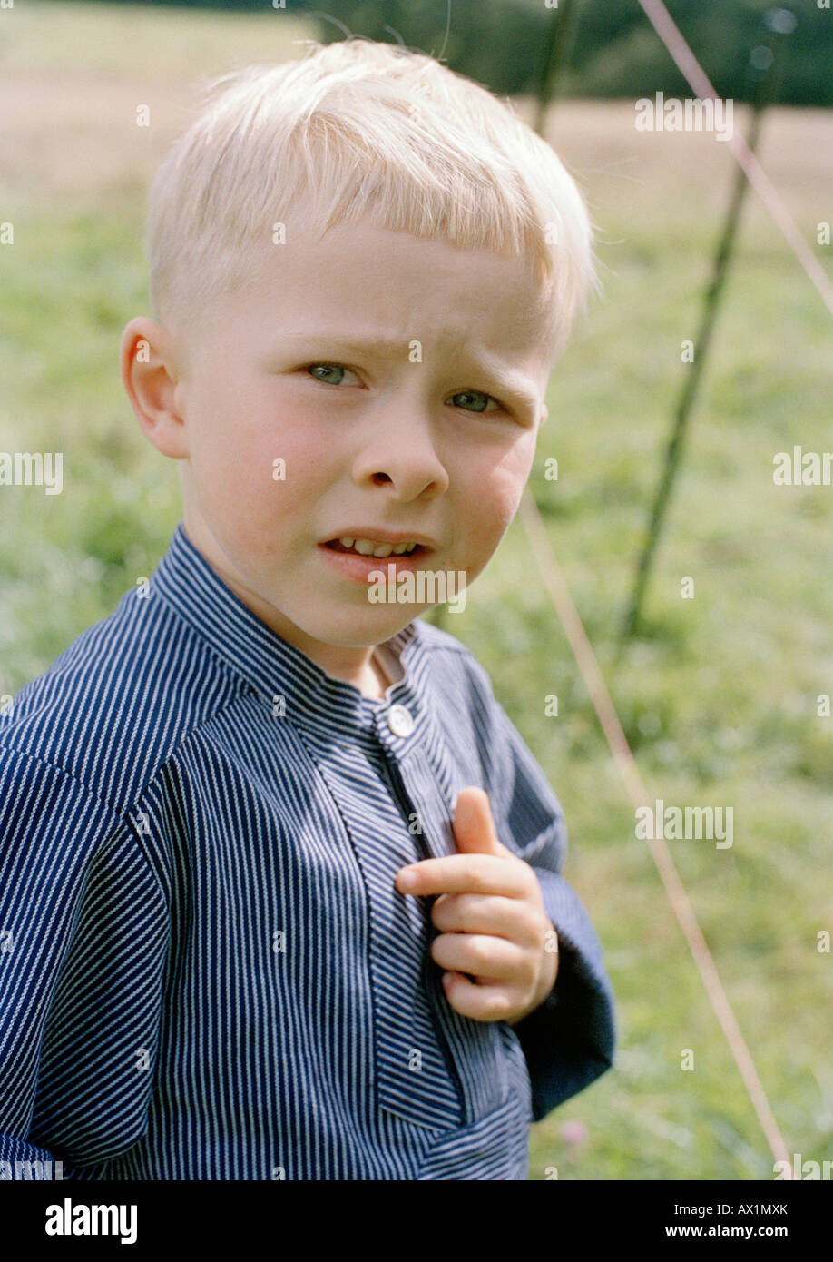 Portrait of a boy Stock Photo - Alamy