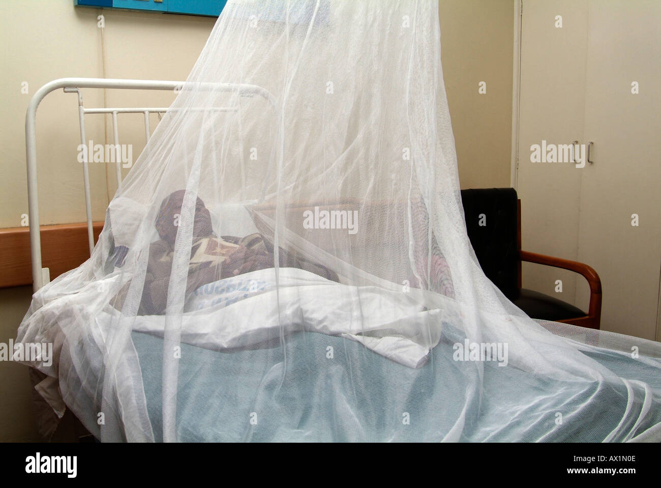 Patient in bed Stock Photo - Alamy