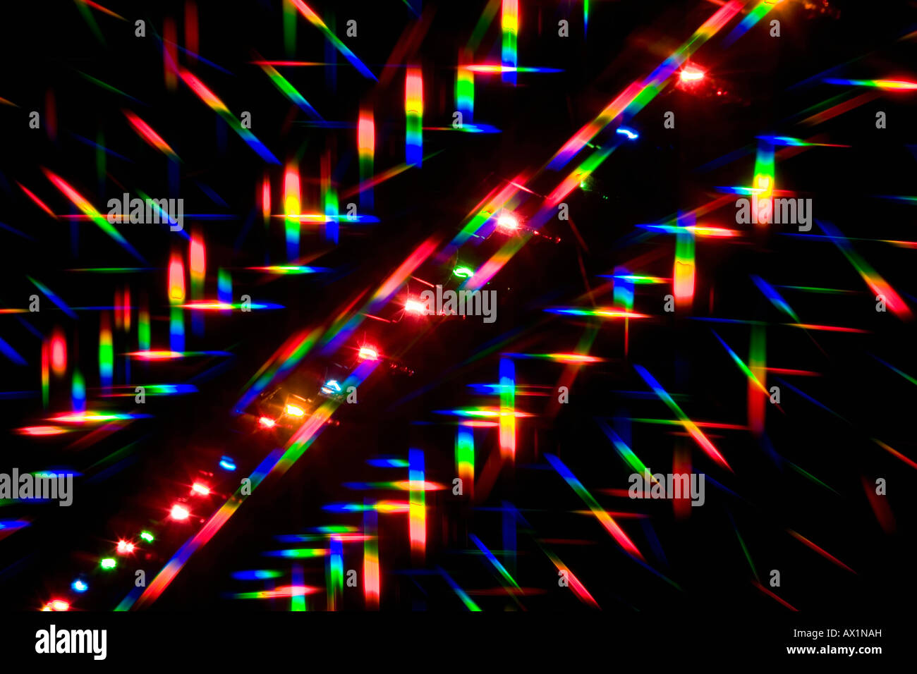 Multi colored lights Stock Photo - Alamy