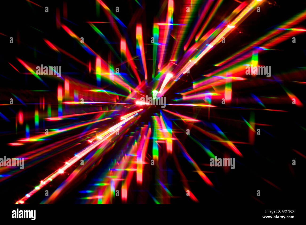 Multi colored lights Stock Photo - Alamy