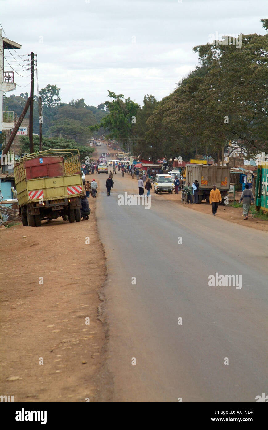 Streets and slums Stock Photo - Alamy