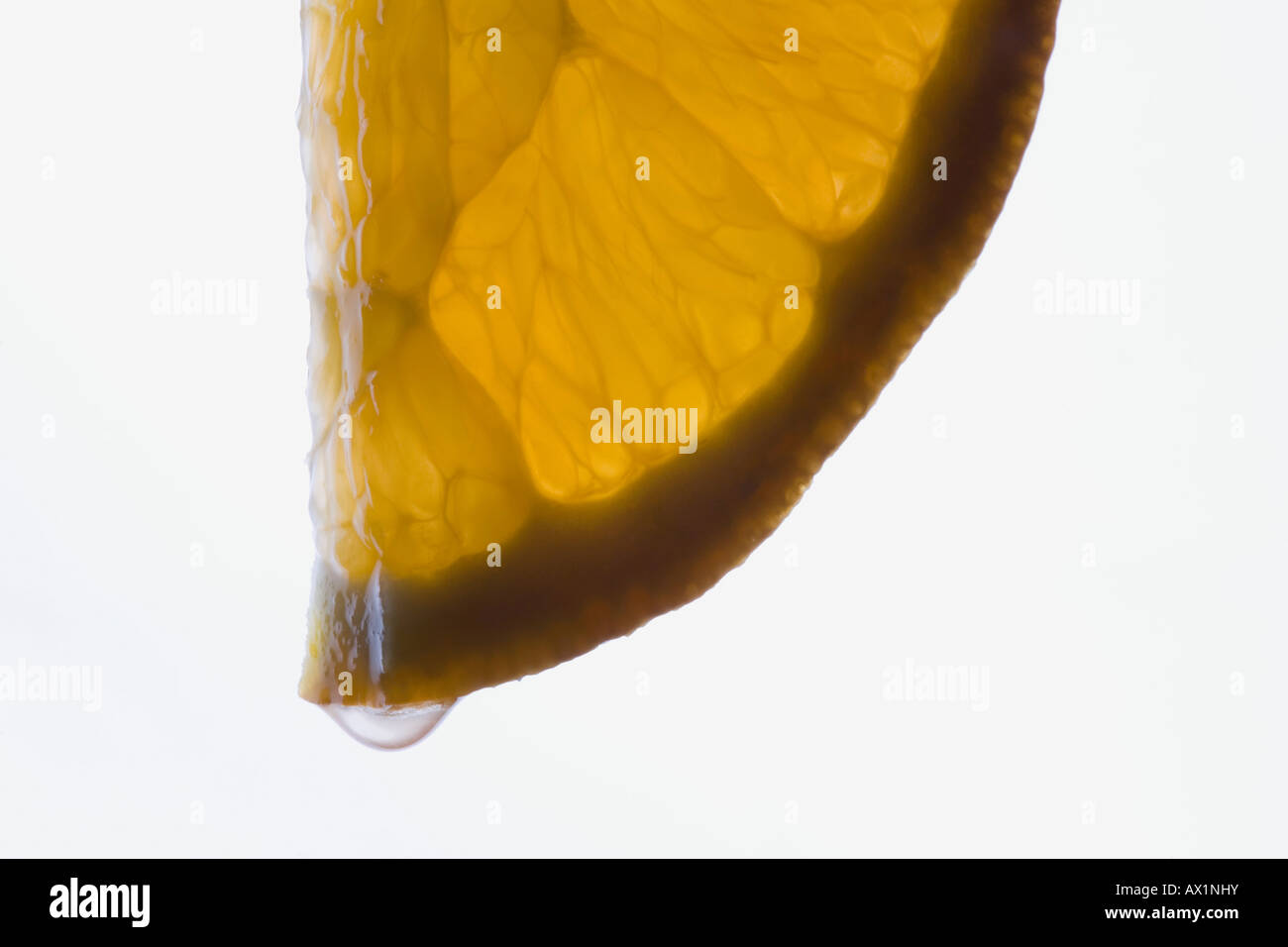 A slice of lemon Stock Photo - Alamy