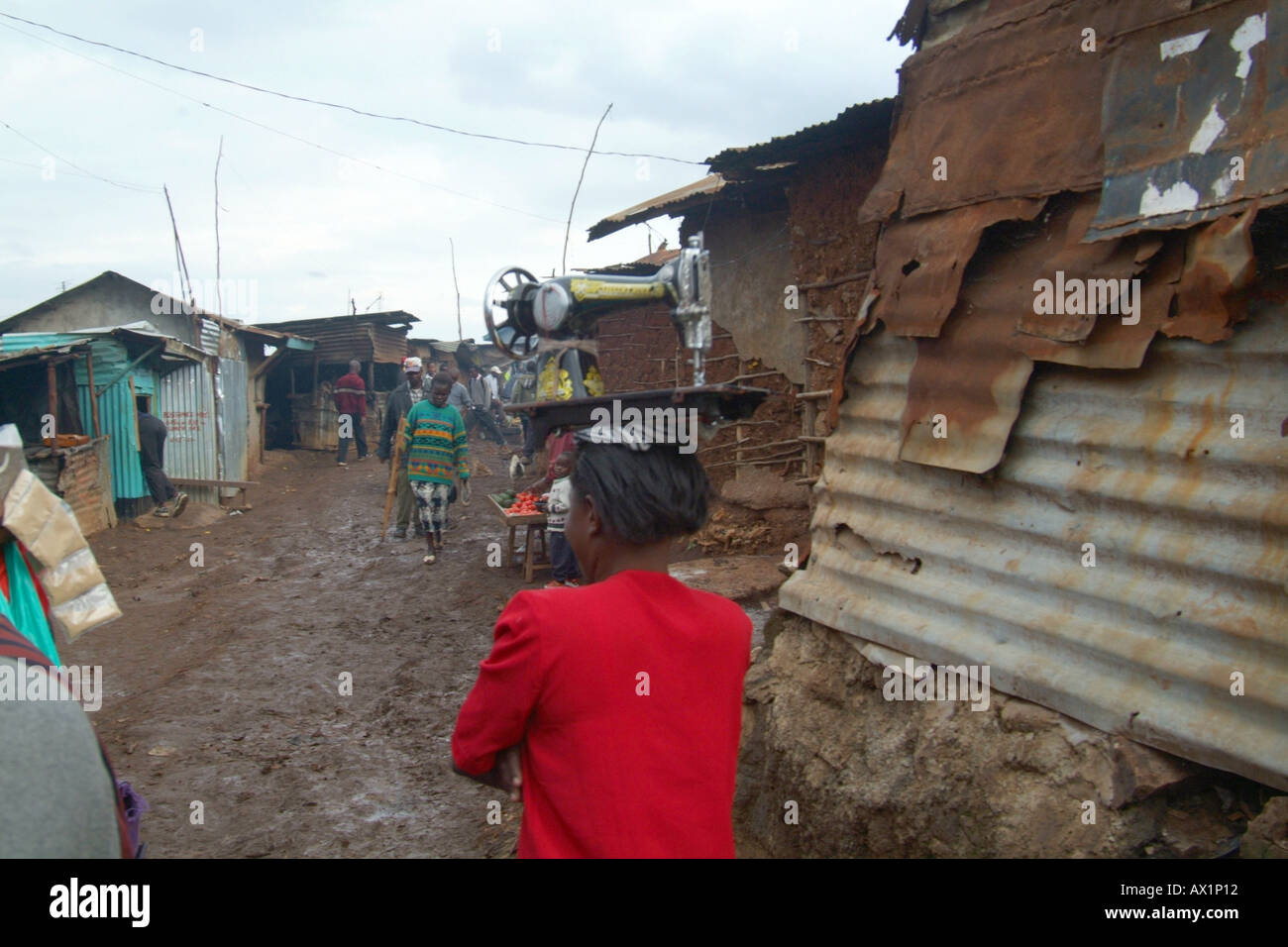 Streets and slums Stock Photo - Alamy