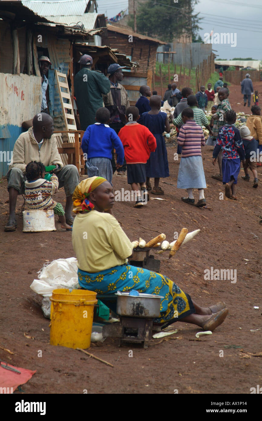 Streets and slums Stock Photo - Alamy