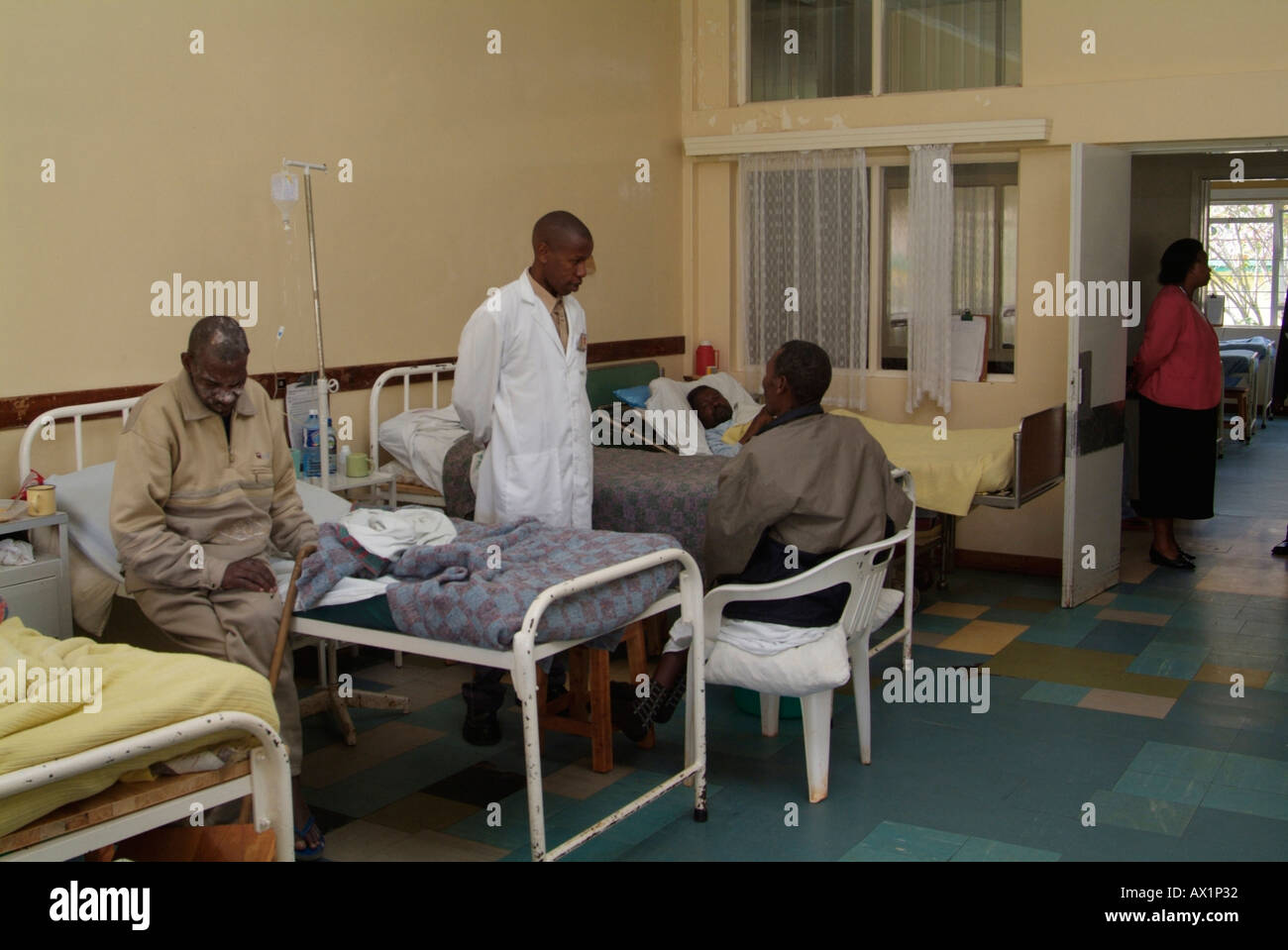 Aids patient hospital bed hi-res stock photography and images - Alamy