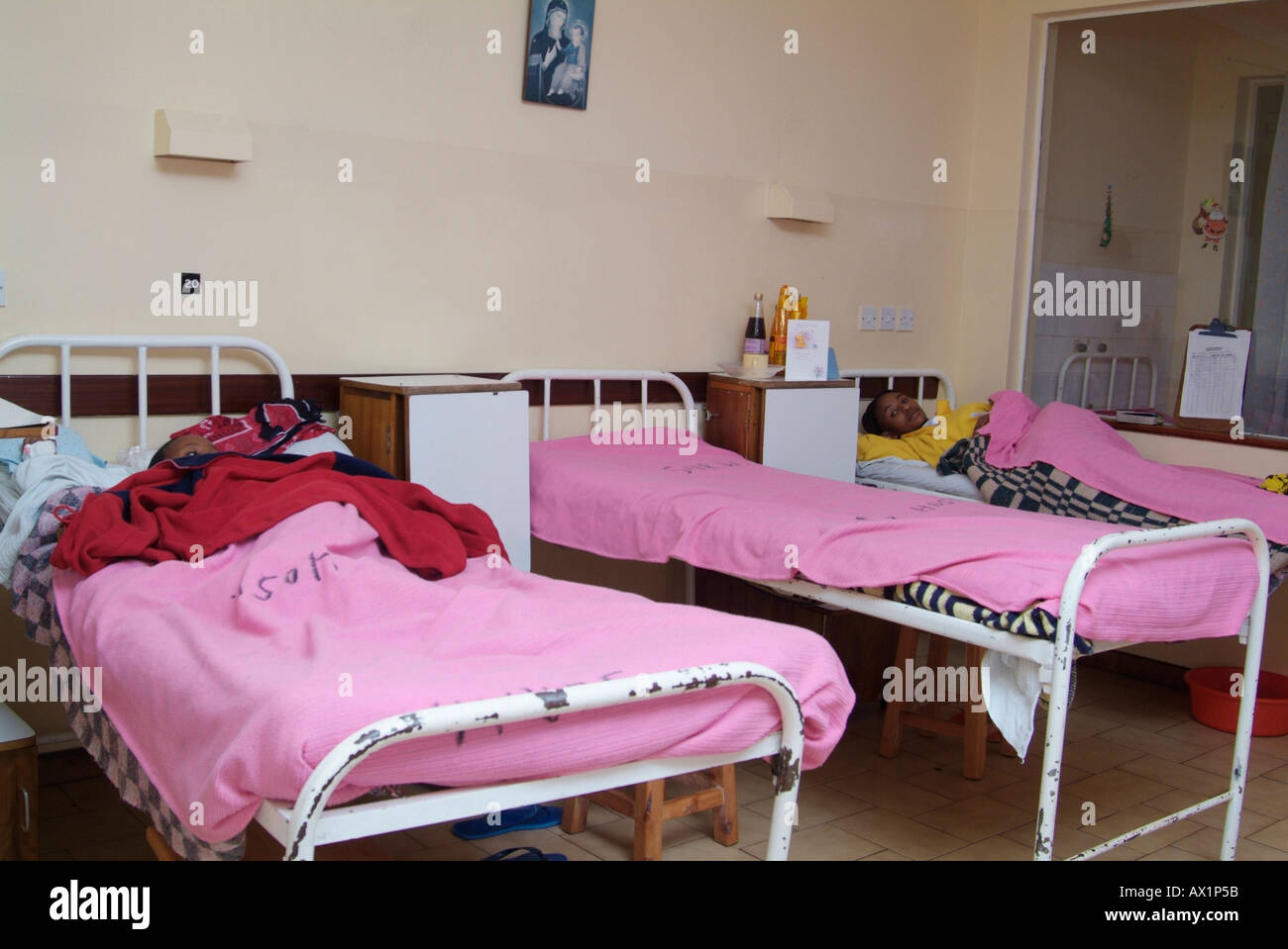 African hospital ward Stock Photo - Alamy