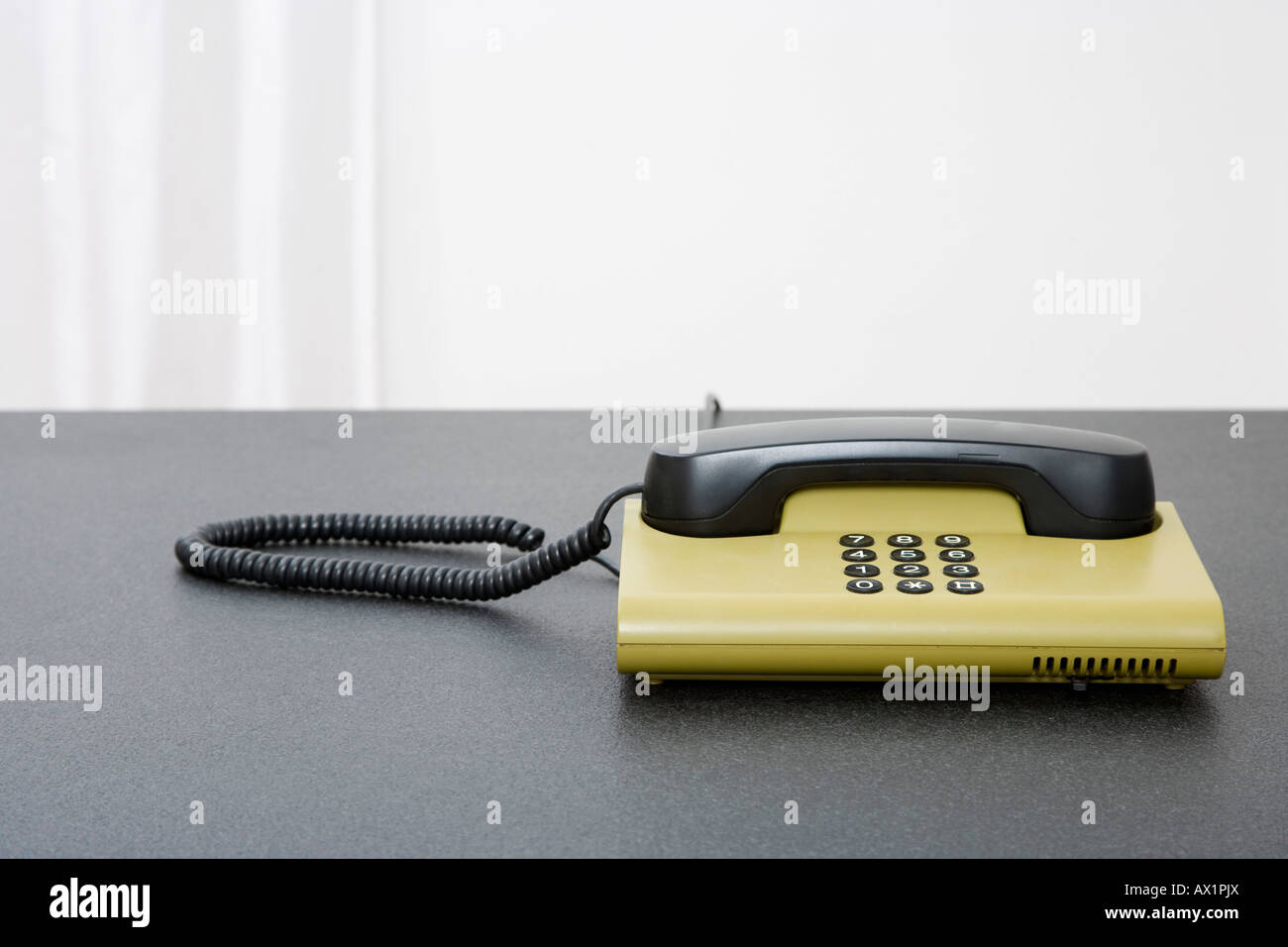 A landline telephone Stock Photo - Alamy