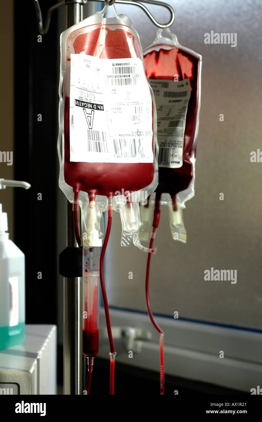 Blood bag stand hi-res stock photography and images - Alamy