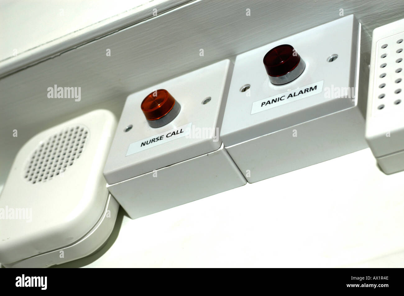 Nurse call and panic alarm Stock Photo - Alamy