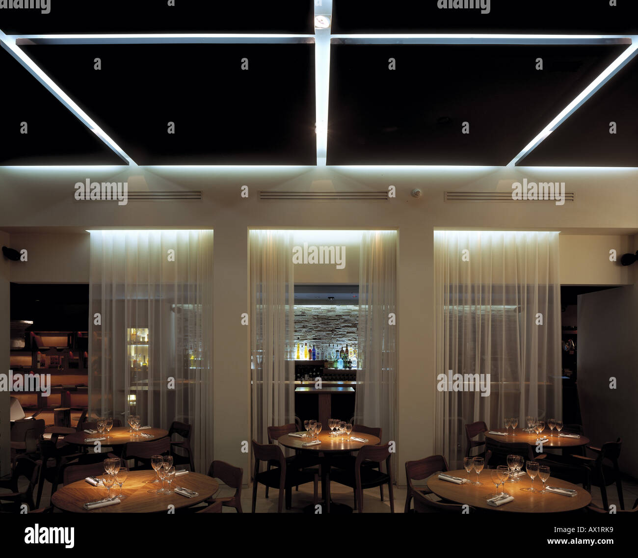 LE CIRCLE RESTAURANT, LONDON, UK Stock Photo - Alamy