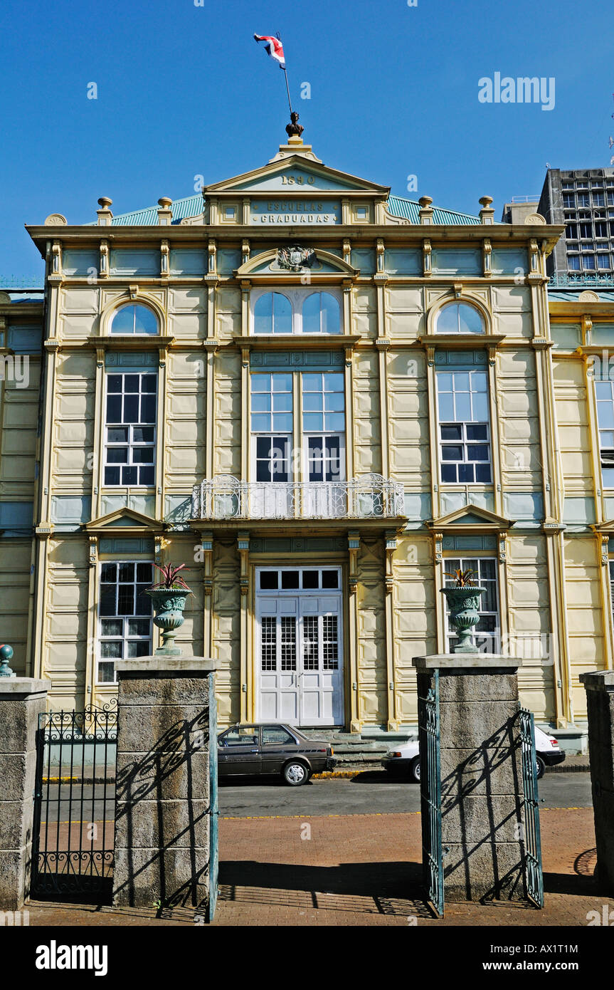 Metal building, Capital of San José, Costa Rica, Central America Stock ...