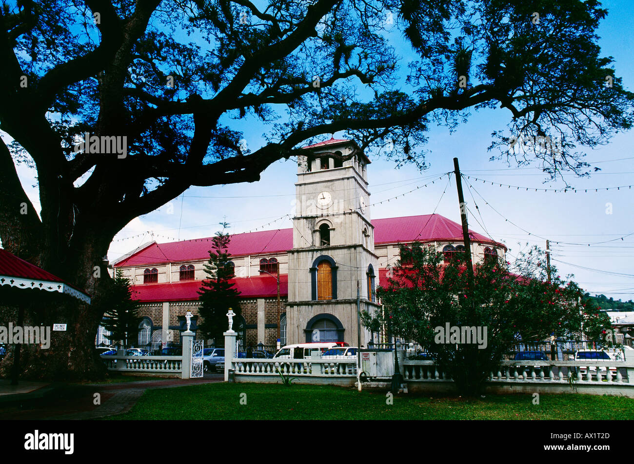 Castries st lucia cathedral hi-res stock photography and images - Alamy