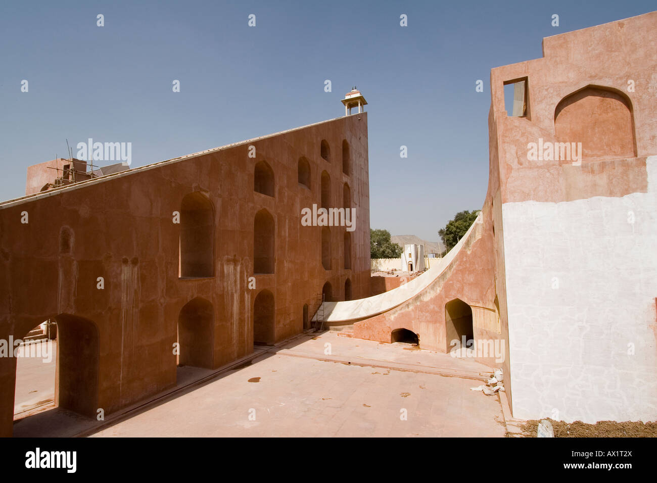 Ancient sky observing instrument, Jantar Mantar , Jaipur Stock Photo ...